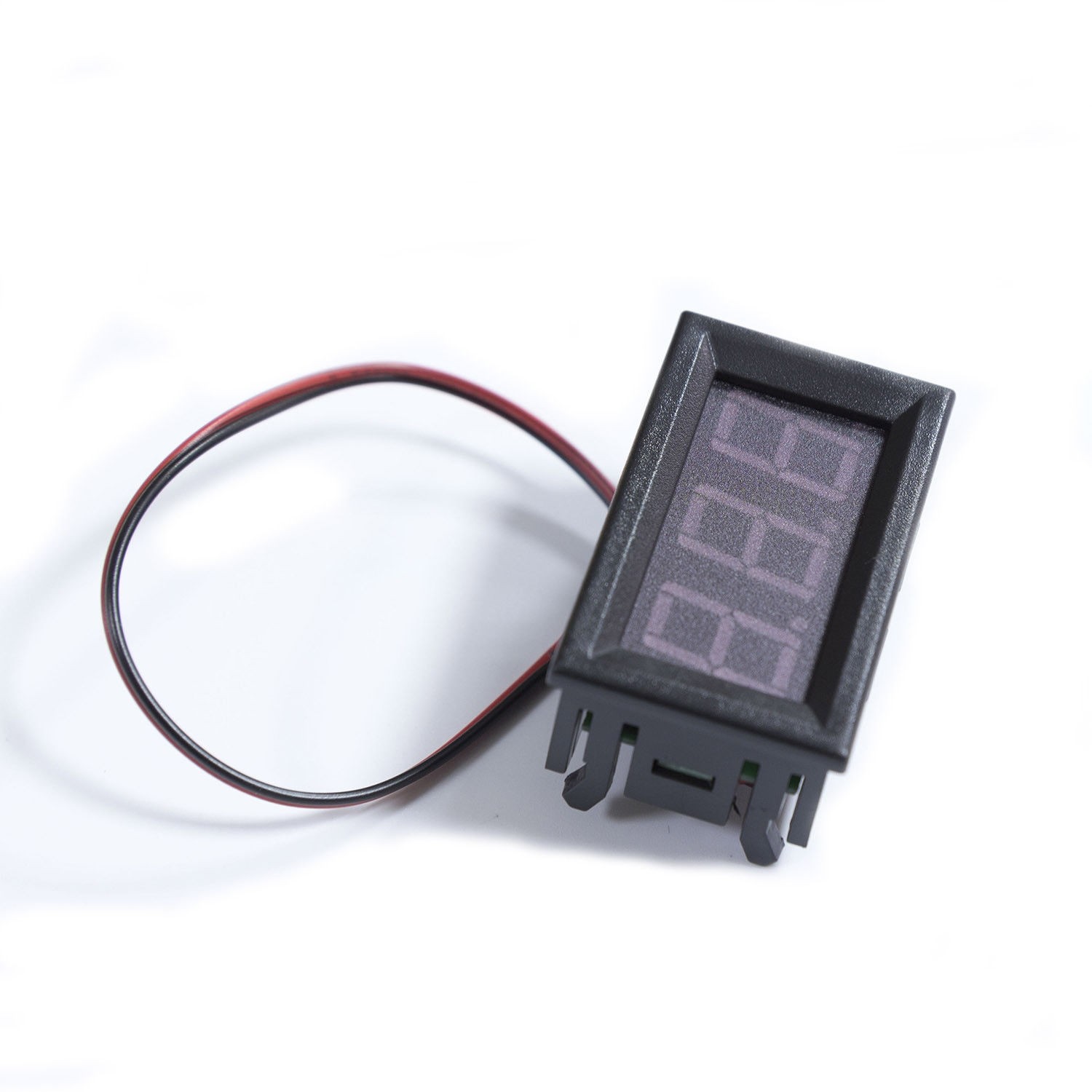 LED Digital Two-Wire AC Voltage Meter Head 70V~500V Digital Voltmeter ...