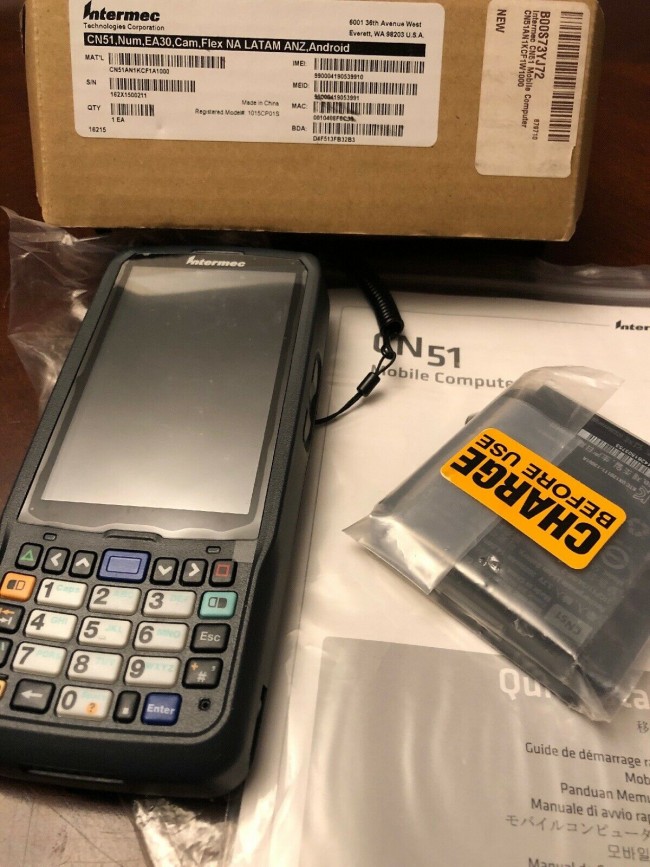 CN51AN1KCF1A1000 EA30，CN51，CN51 Mobile Computer，Intermec，Barcode ...