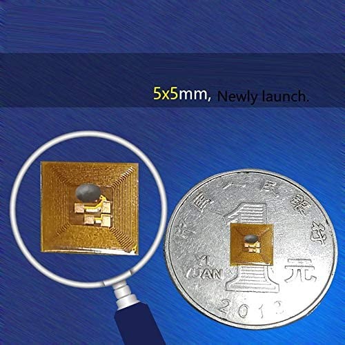 10pcs 5*5mm Bluetooth NFC Tag Micro FPC Ntag213 Programmable Micro FPC ...