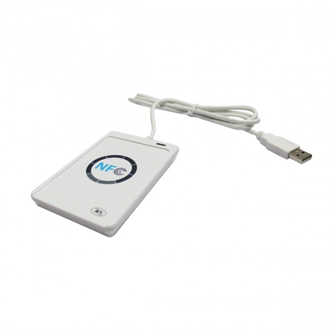 ETEKJOY ACR122U NFC RFID 13.56MHz Contactless Smart Card Reader Writer ...