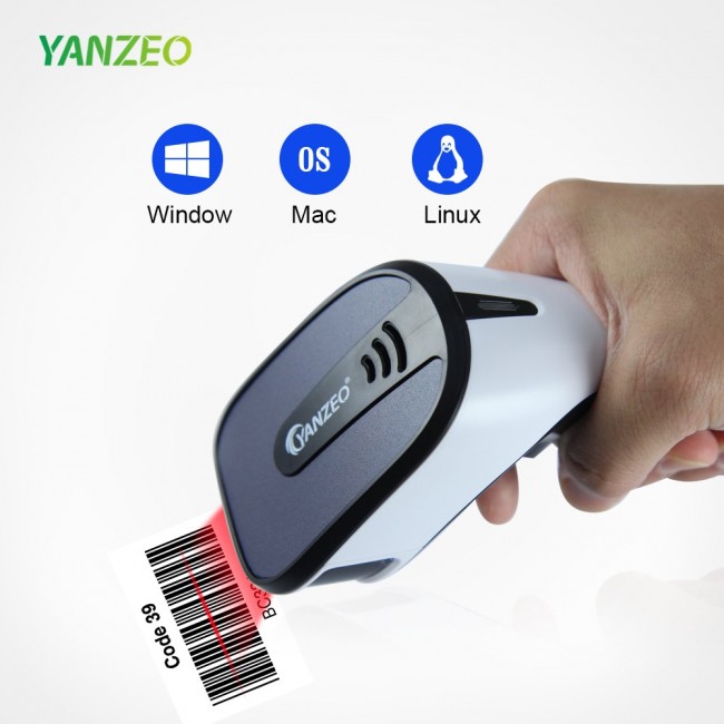 Yanzeo E3 1D/ 2D Scan Gun Handheld Barcode Scanner USB Bar Code/QR Code ...