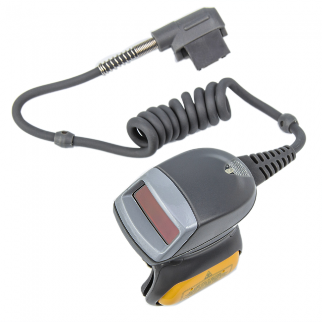RS409-SR2000ZLR Zebra RS409 Ring Scanner High Performance, 1D Laser for Hip-mounted WT4090 ...