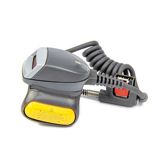 RS409-SR2000ZLR Zebra RS409 Ring Scanner High Performance, 1D Laser for Hip-mounted WT4090 ...