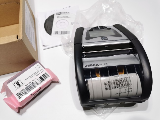 Zebra QLn320 Mobile Bluetooth Printer Thermal Wireless Pos Printer For ...