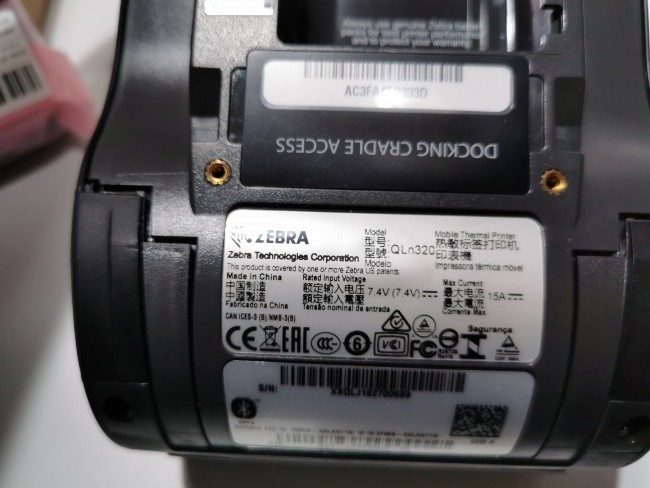 Zebra QLn320 Mobile Bluetooth Printer Thermal Wireless Pos Printer For ...