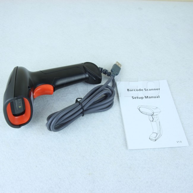 Yanzeo C2000 Wired 1D/2D 2.4G Handheld Reader Wireless Barcode Scanner ...