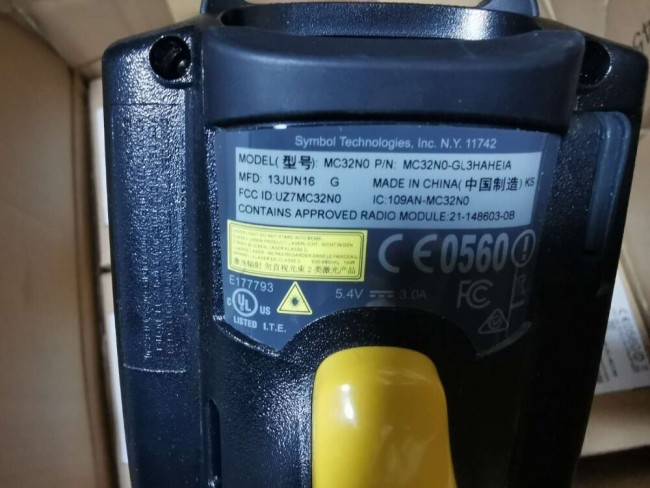 MC32N0-GL3HAHEIA Symbol MC32N0 Android 1D Laser 38 keys Barcode Scanner ...