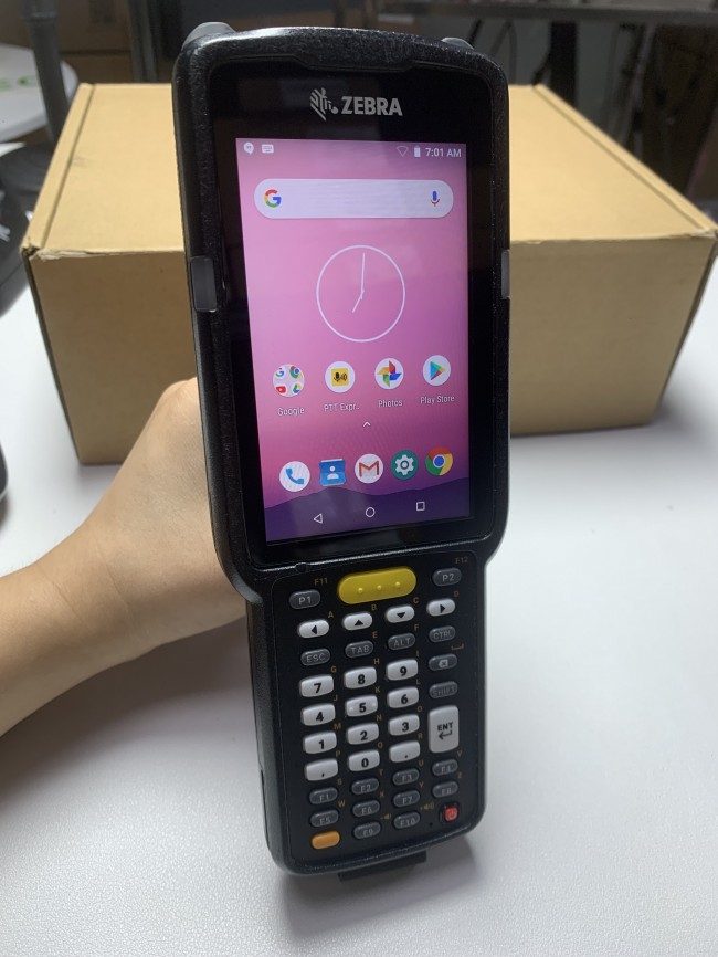 Zebra MC330K-GI3HA3US01 38 Key 4" DISPLAY Gun Android Barcode Scanner ...