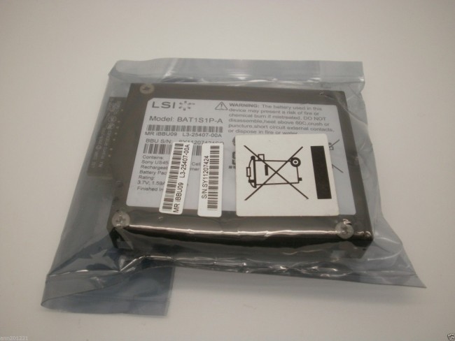 LSI IBBU09 9271-8I 9265-8I 9266-8I SAS2208 RAID Card Battery SLonParts