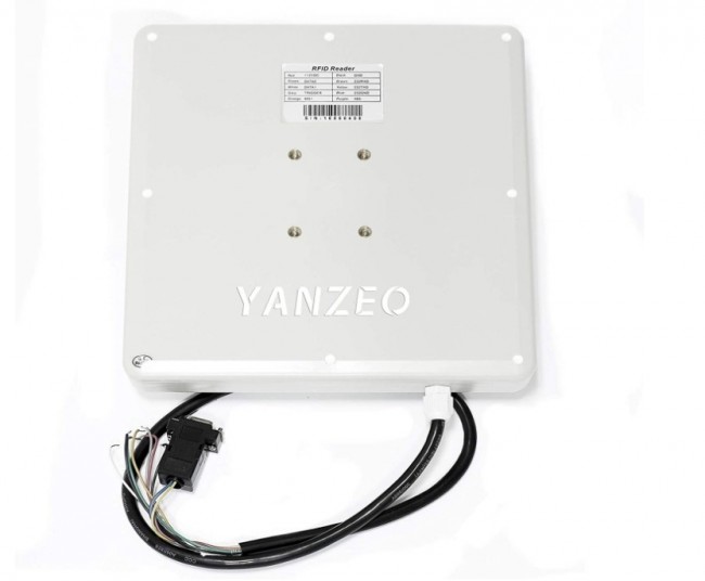 Yanzeo SR681/SR682 UHF RFID Reader 6m Long Range Outdoor IP67 8dbi Antenna 865~920MHz RS232 ...