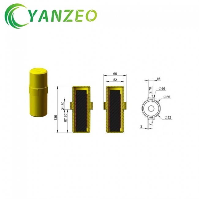 Pipes Tubes RFID Tag for Underground Asset Tracking Pipes Oil Gas Tubes ...